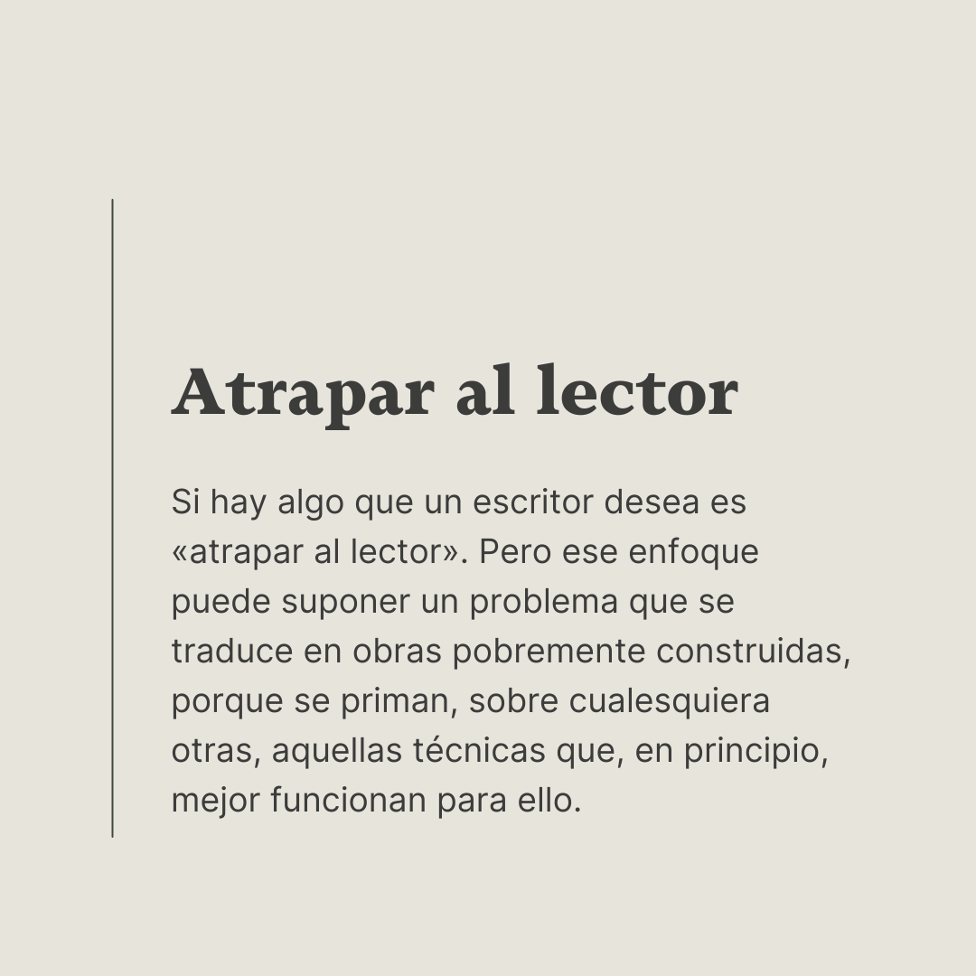 El peligro de las técnicas para atrapar al lector - Sinjania Formación ...